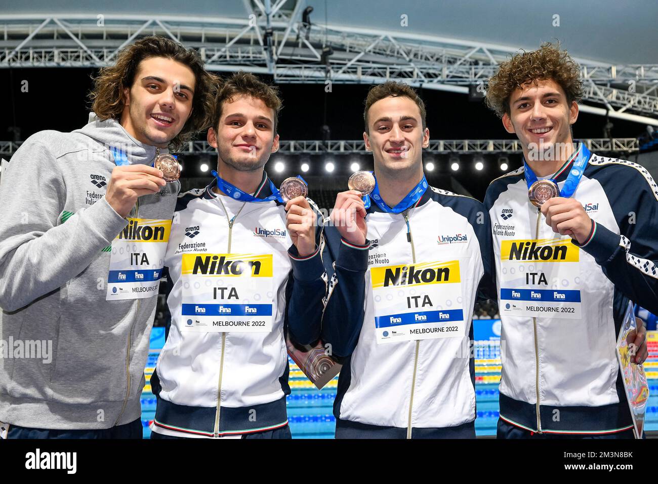 Melbourne, Australia. 16th Dec, 2022. Thomas Ceccon, Matteo Ciampi ...