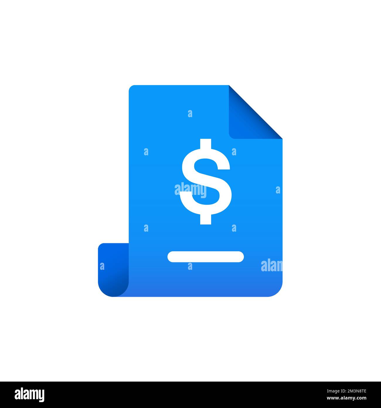 Invoice icon. Payment and bill invoice. Tax sign design. Paper bank document icon. Vector ...