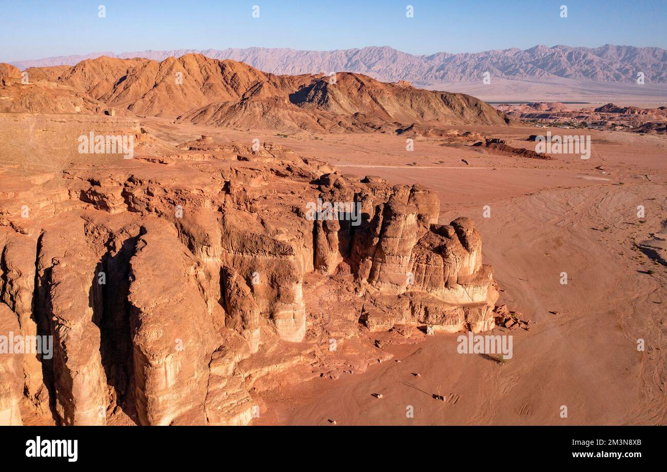 Landscape in Timna Park in Arava desert, Israel Stock Photo - Alamy