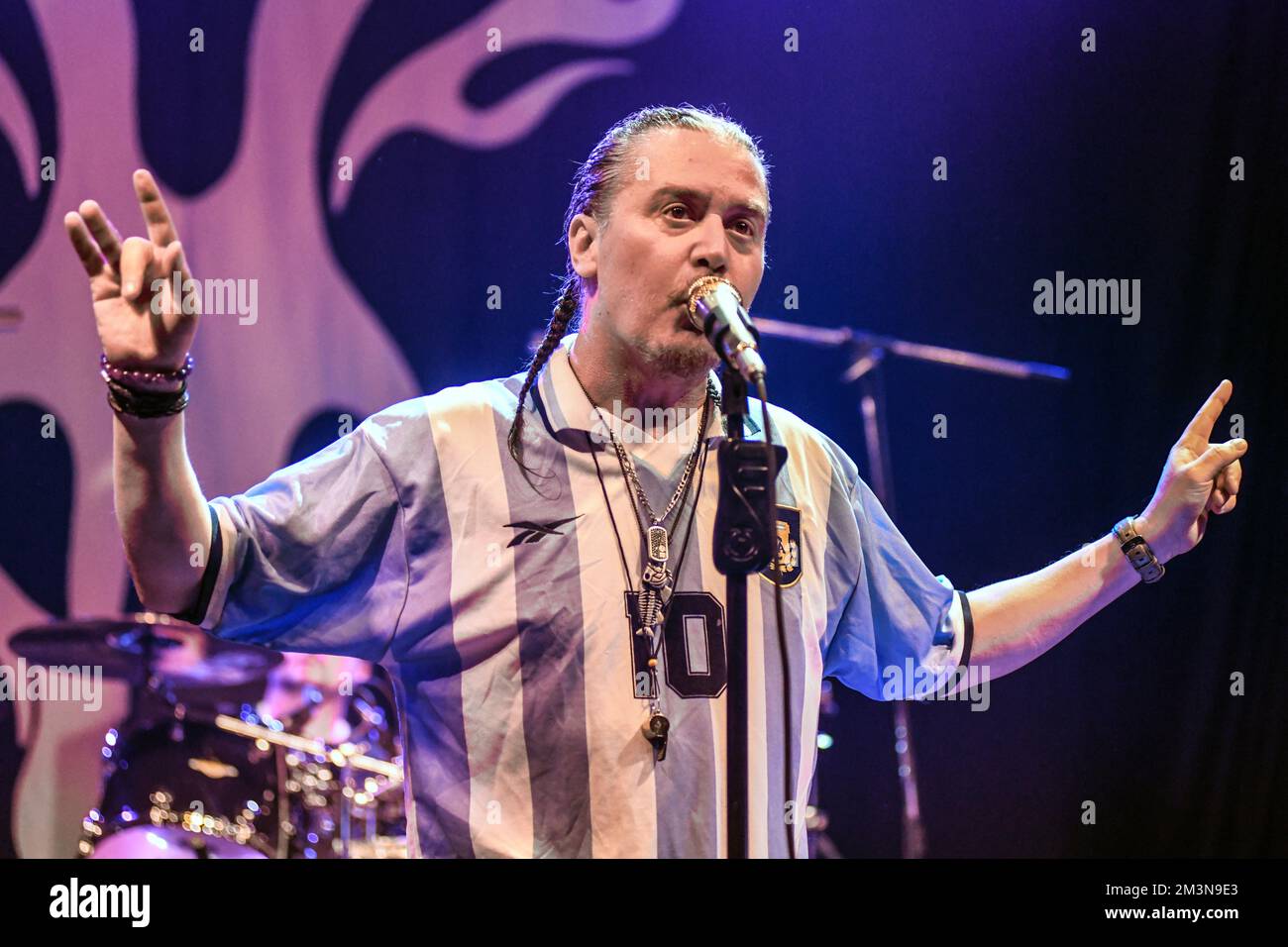Mike Patton performing live with Mr. Bungle Stock Photo - Alamy