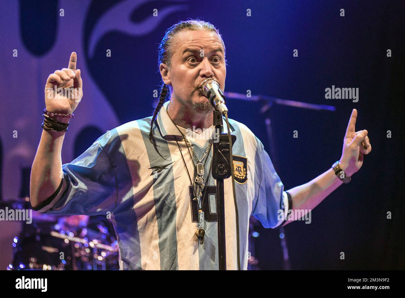 Mike Patton performing live with Mr. Bungle Stock Photo - Alamy