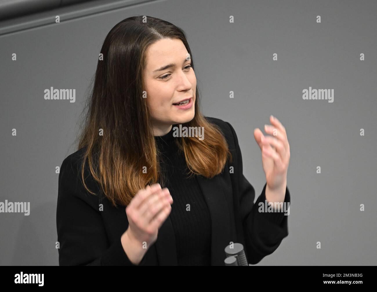 Berlin, Germany. 16th Dec, 2022. Emilia Fester, (Bündnis 90/Die Grünen ...