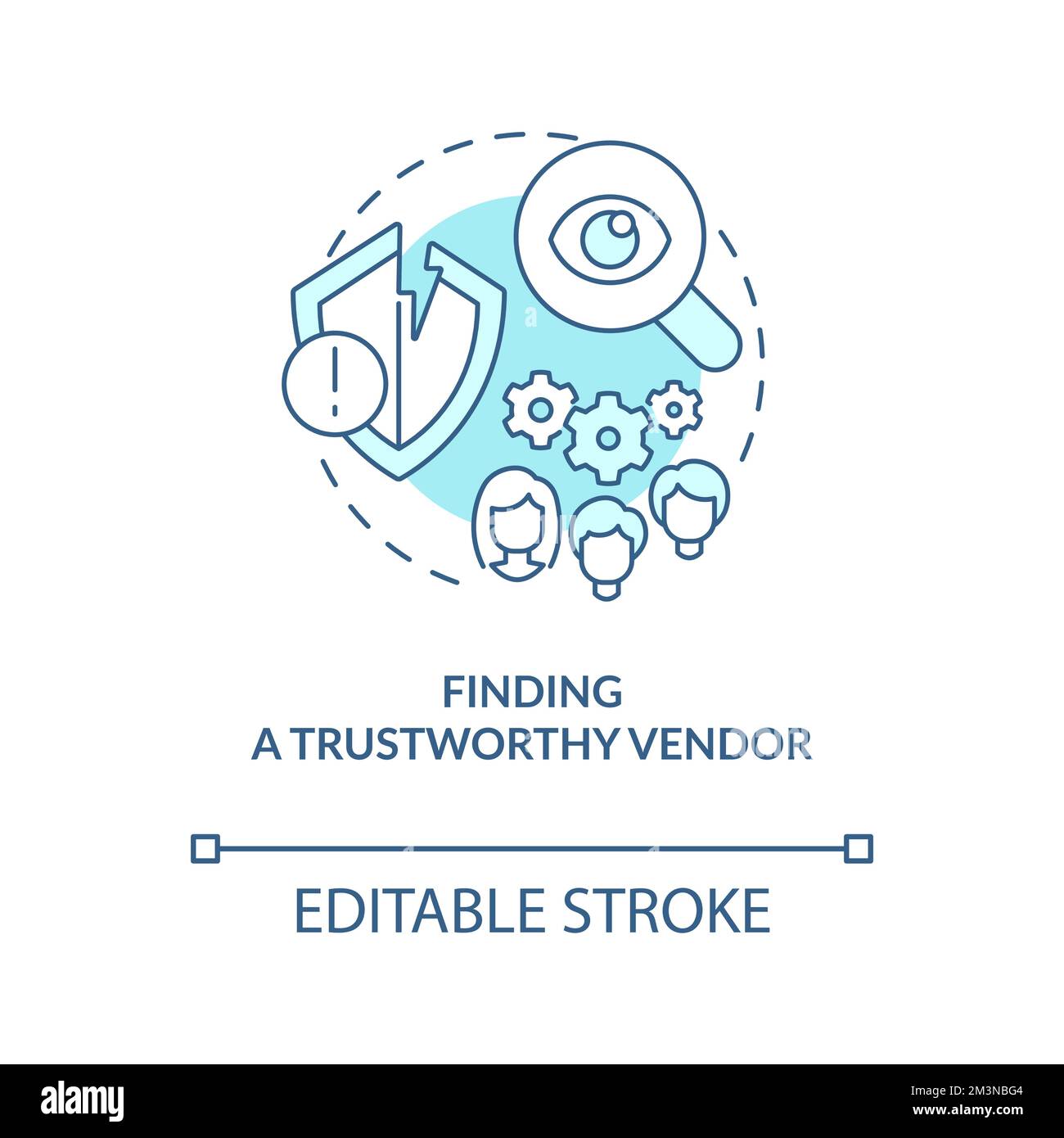 Trustworthy image Stock Vector Images - Alamy