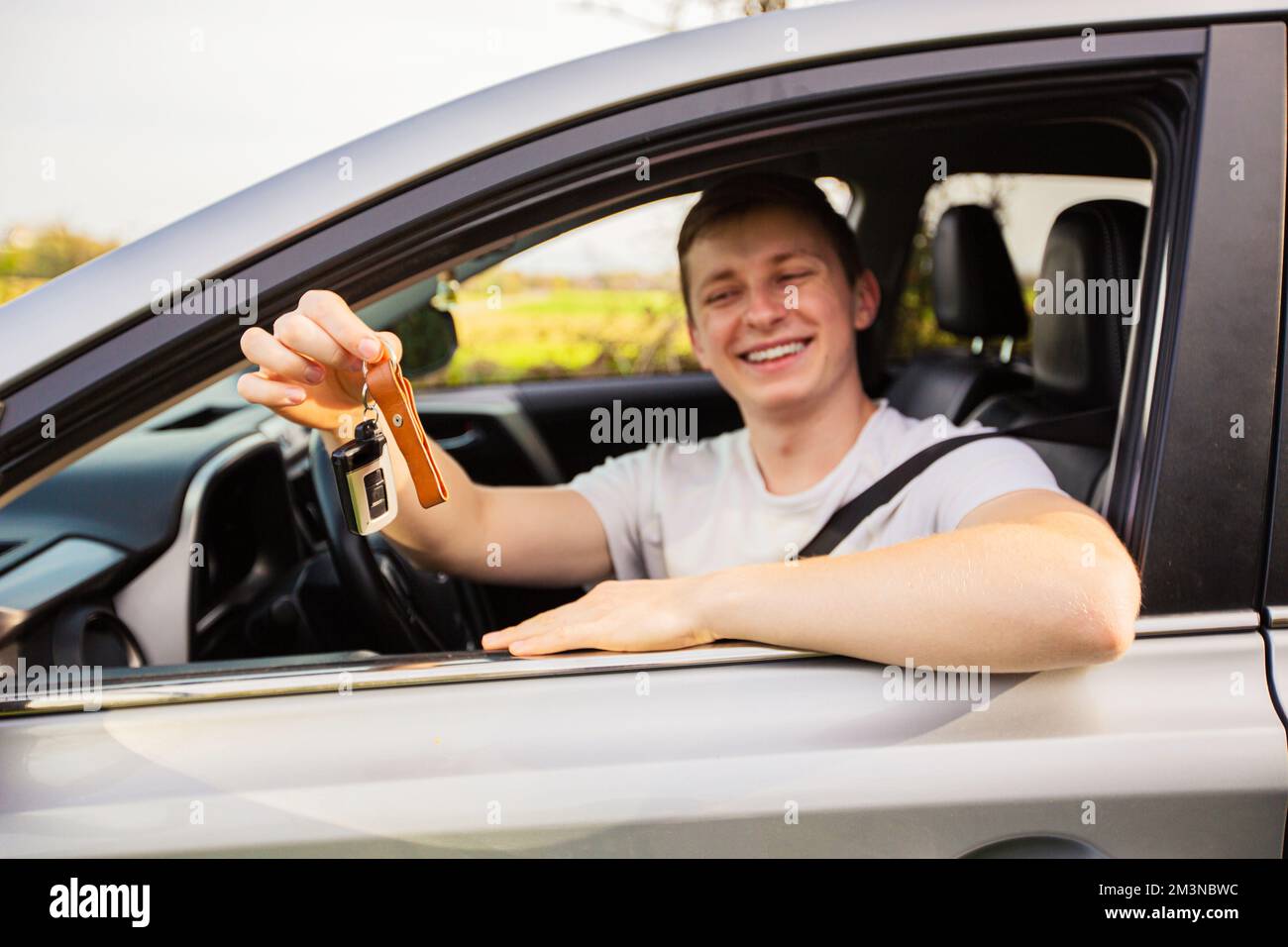 Novice driver hi-res stock photography and images - Alamy