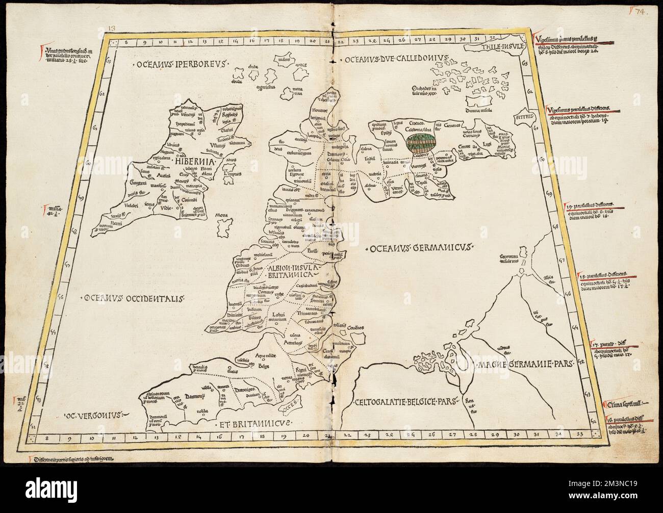 Prima Europe tabula , British Isles, Maps, Early works to 1800, Ireland ...