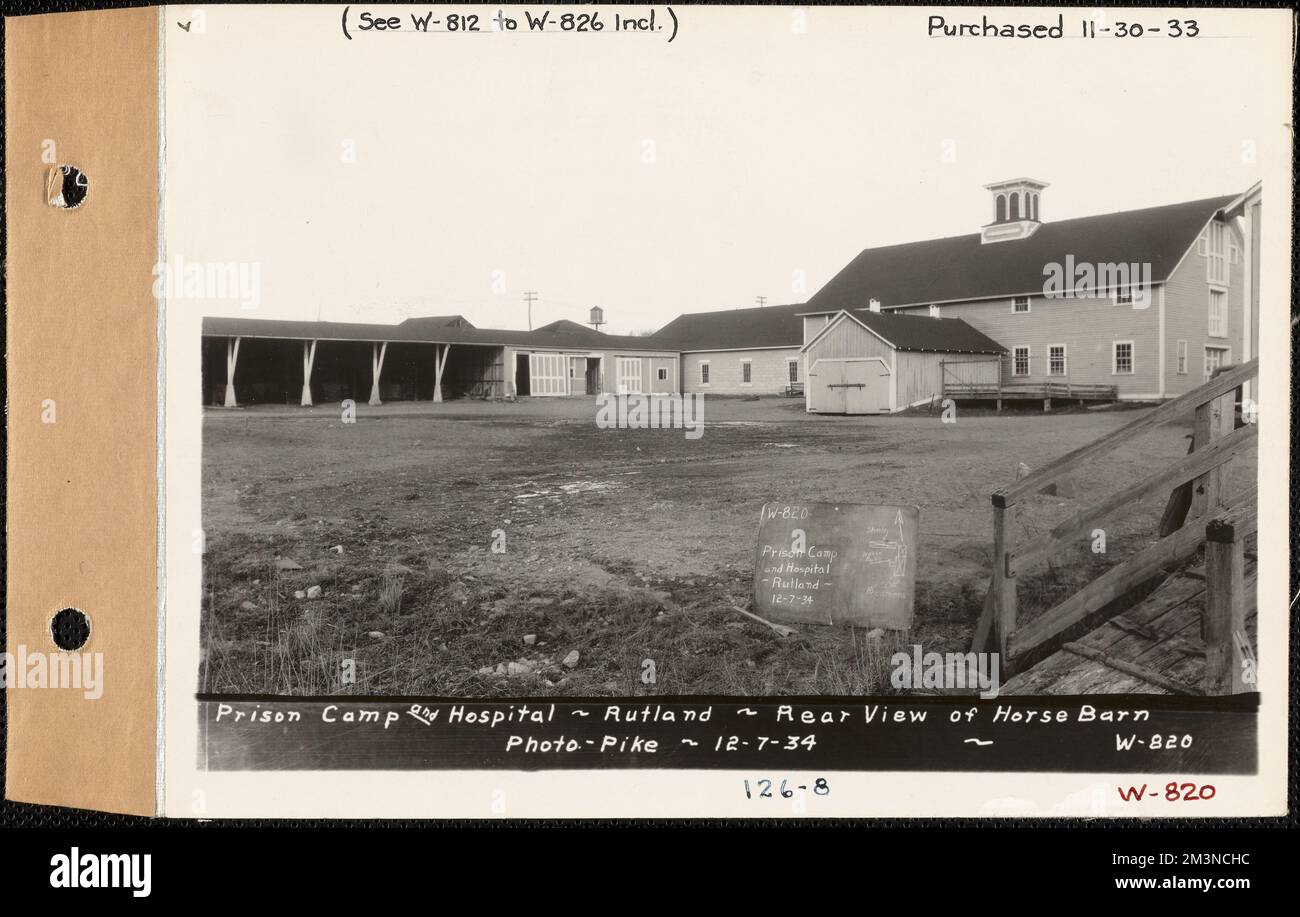 Prison camp hospital rear hi-res stock photography and images - Alamy