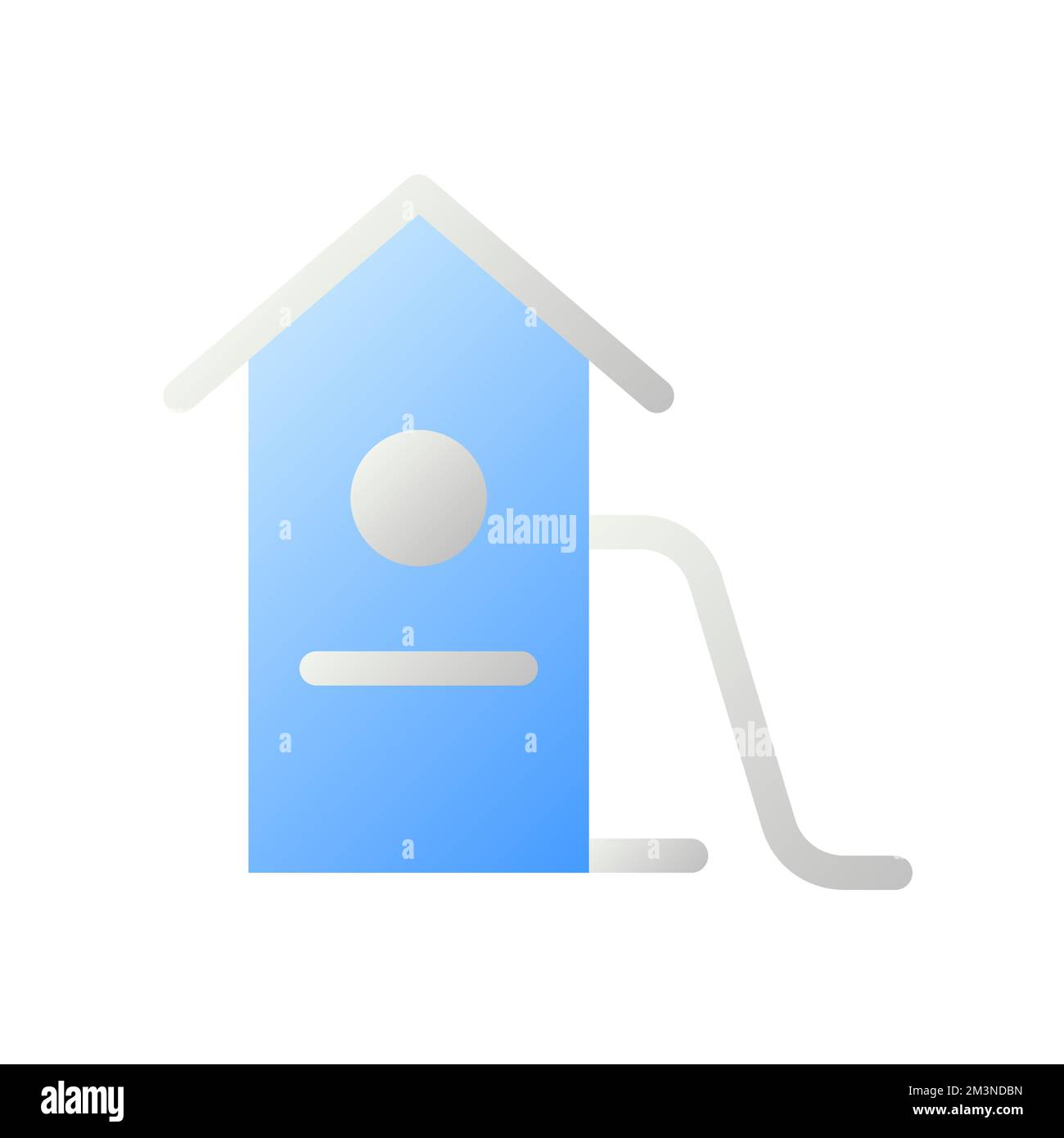 Playground location flat gradient two-color ui icon Stock Vector Image ...