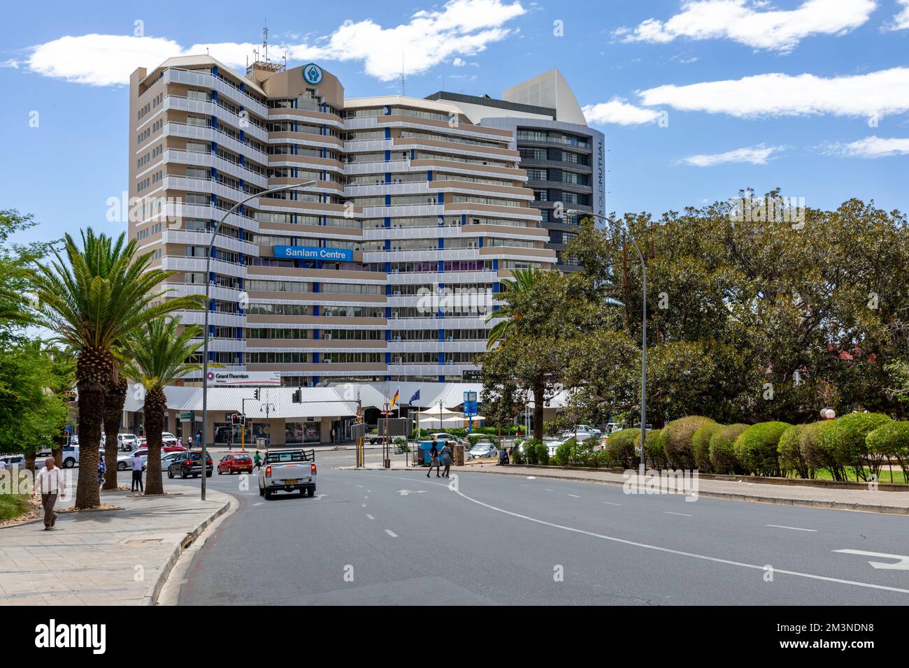 City Center of Windhoek. Windhoek is the capital and the largest city ...