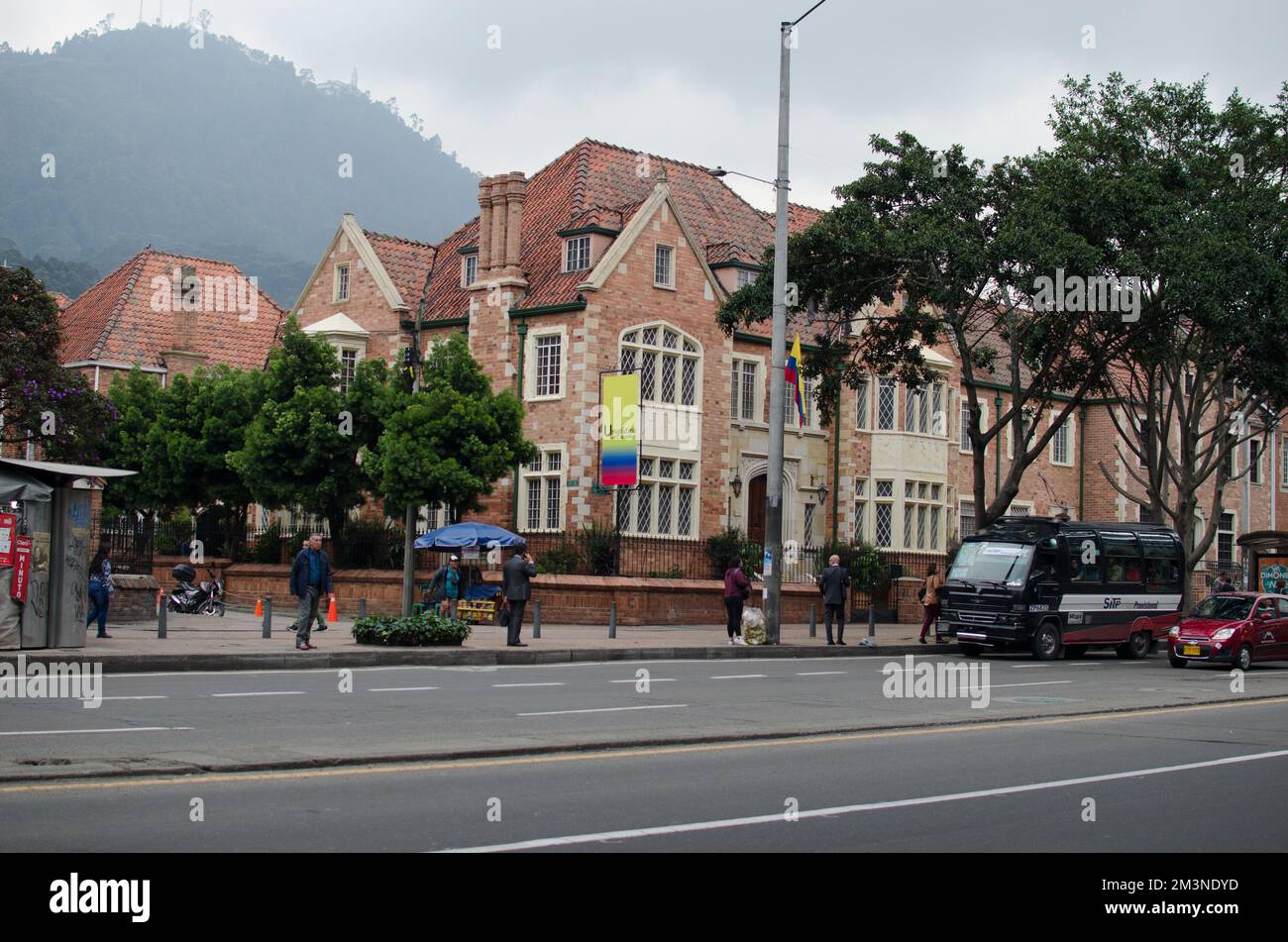 The Univerisy building in the streets of Bogota Stock Photo - Alamy