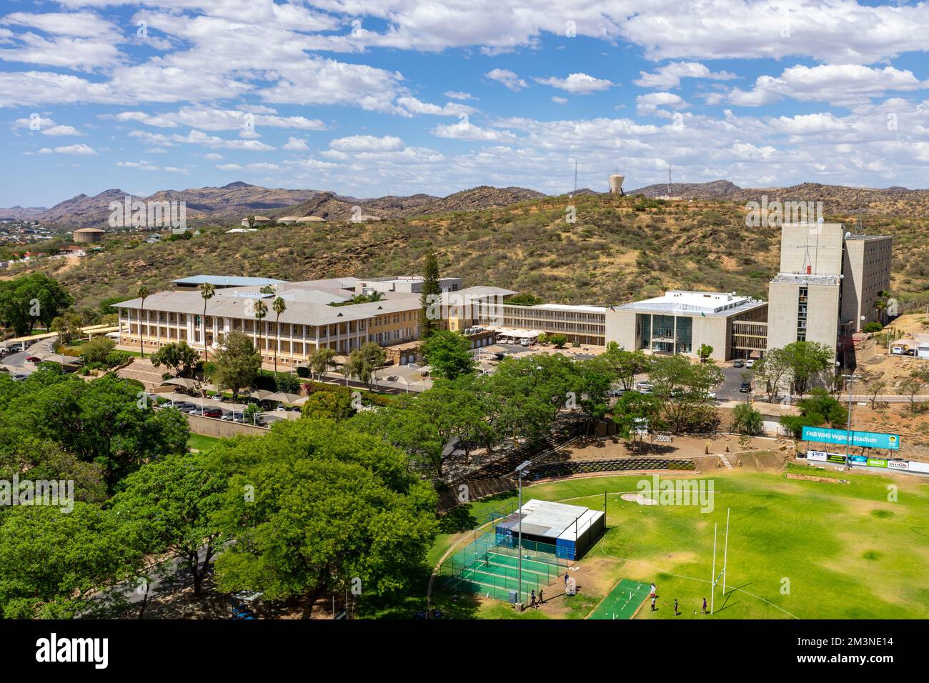 City Center of Windhoek. Windhoek is the capital and the largest city ...