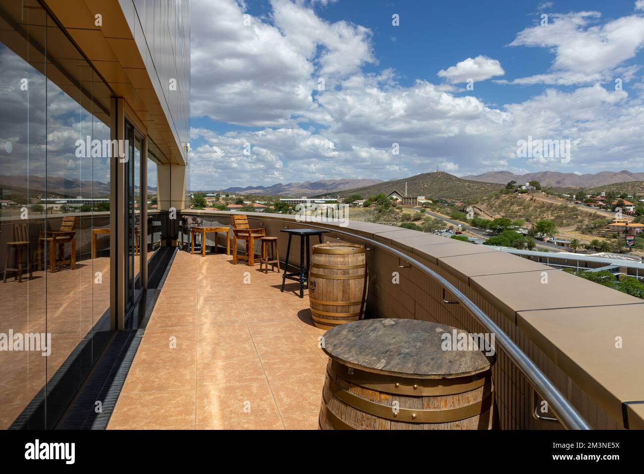 City Center of Windhoek. Windhoek is the capital and the largest city ...