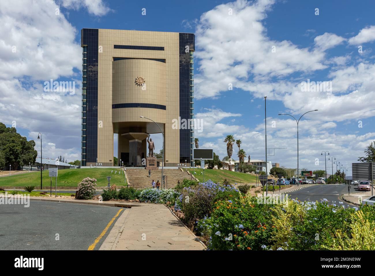 City Center of Windhoek. Windhoek is the capital and the largest city ...