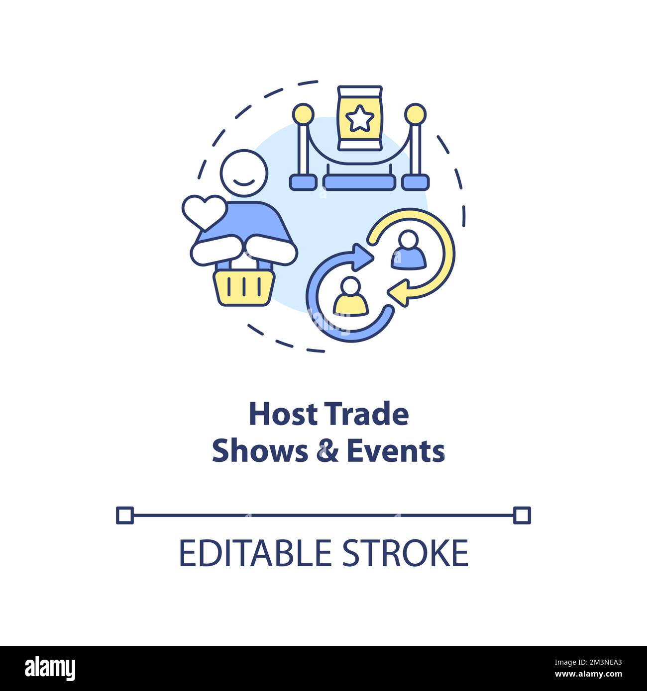 The shows host Stock Vector Images - Alamy