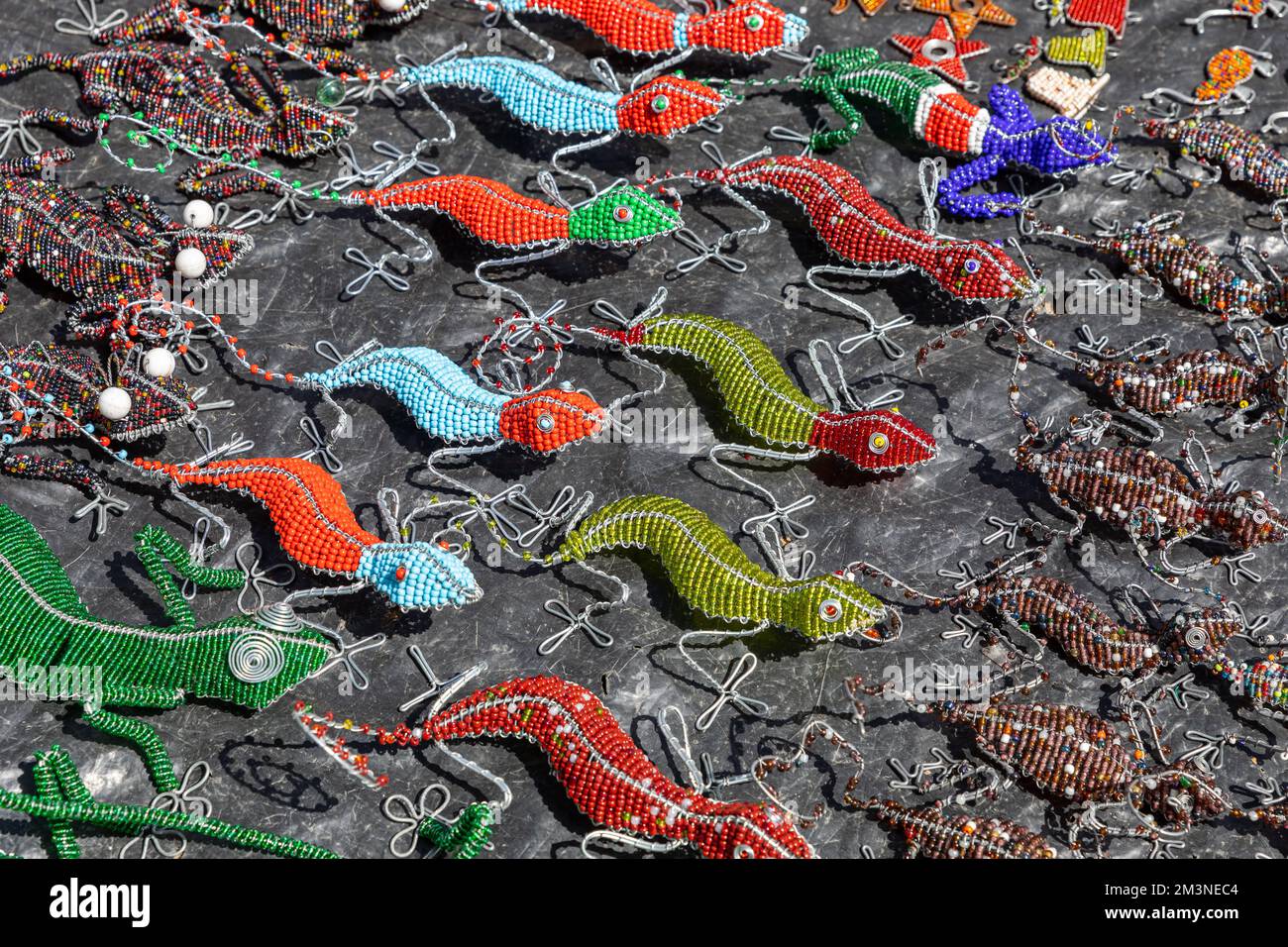 Hand Made Souvenirs in Windhoek, Namibia Stock Photo - Alamy