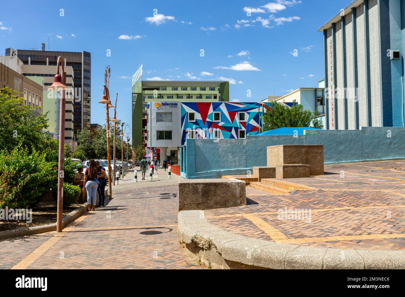 City Center of Windhoek. Windhoek is the capital and the largest city ...