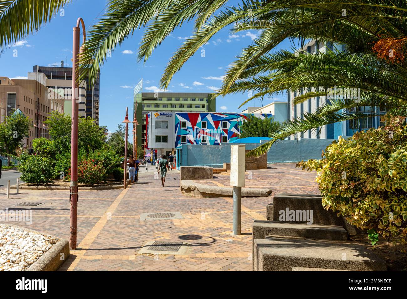 City Center of Windhoek. Windhoek is the capital and the largest city ...