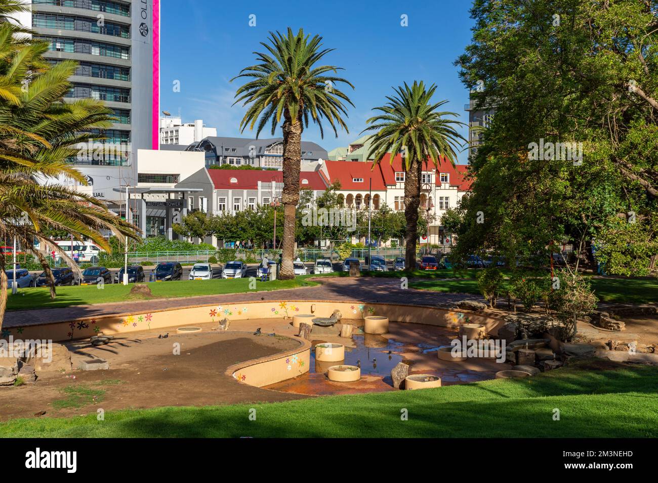 City Center of Windhoek. Windhoek is the capital and the largest city ...