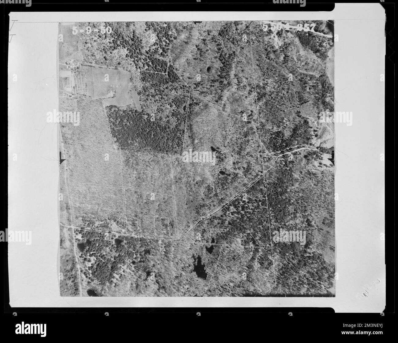 Properties near Burrage Street and the Shirley town line , Land ...