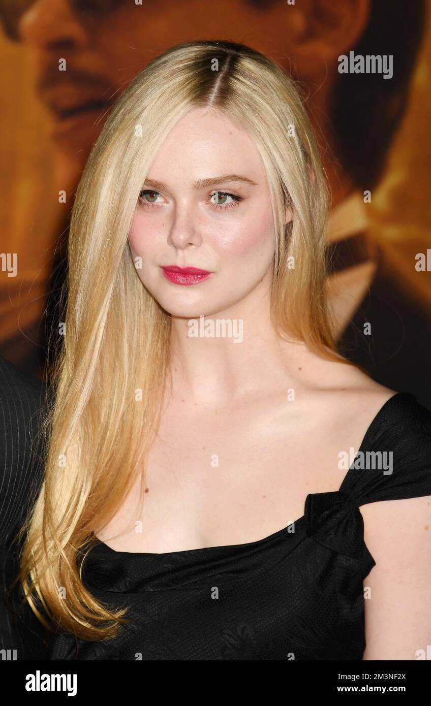 LOS ANGELES, CALIFORNIA - DECEMBER 15: Elle Fanning attends the Global ...