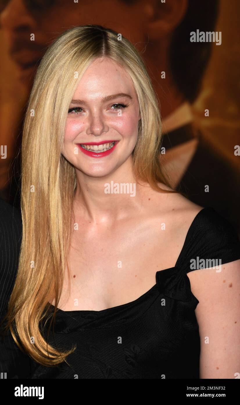 LOS ANGELES, CALIFORNIA - DECEMBER 15: Elle Fanning attends the Global ...
