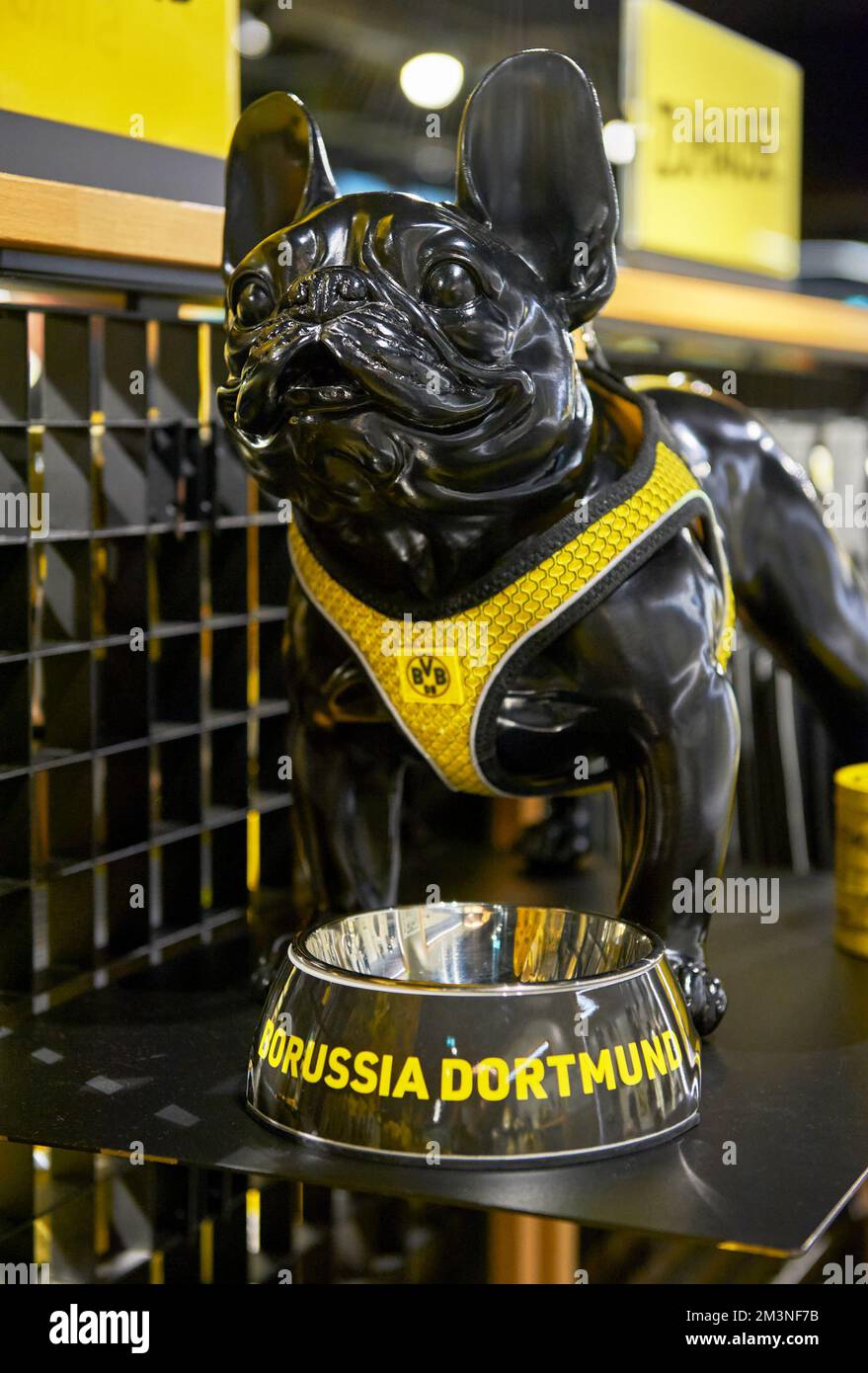Visiting FC Borussia Dortmund fan shop Stock Photo - Alamy