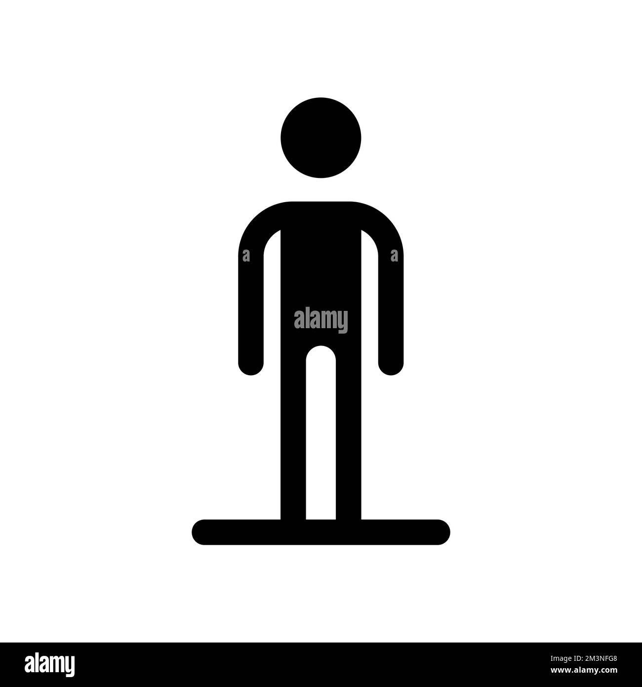 Pedestrian stop sign Black and White Stock Photos & Images - Alamy