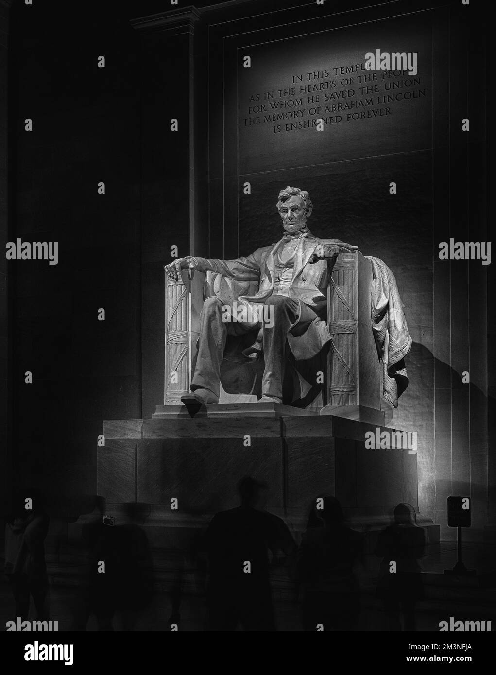 Lincoln memorial architecture Black and White Stock Photos & Images - Alamy