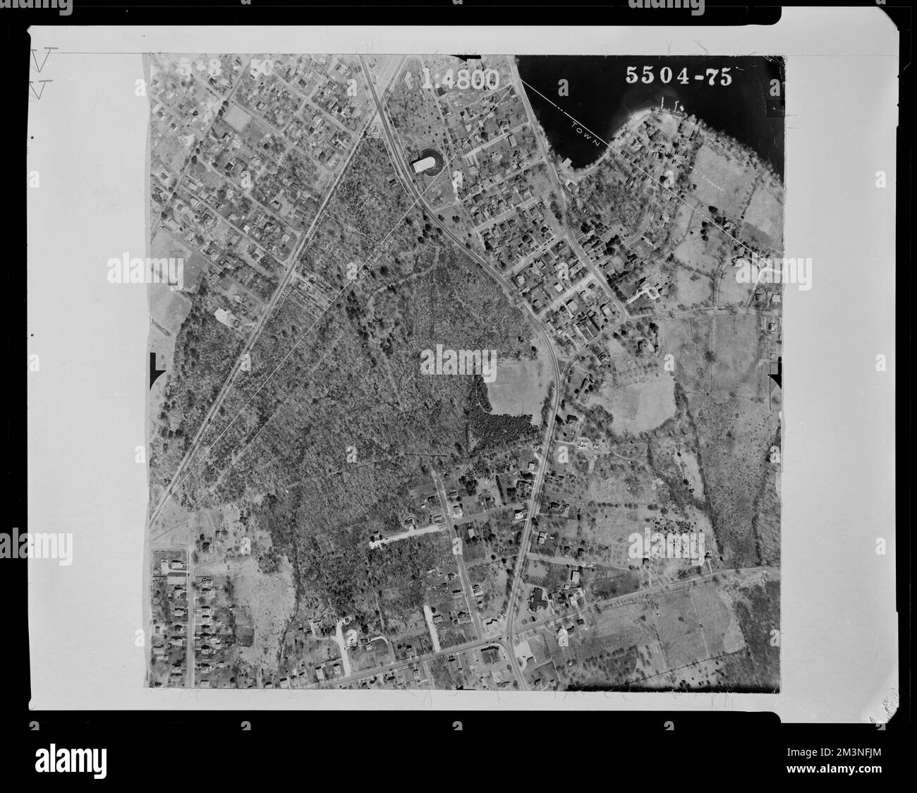 Properties near the Leominster town line and edge of Lake Whalom , Land ...