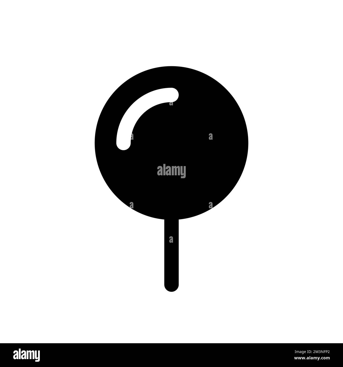 Push pin map Black and White Stock Photos & Images - Alamy