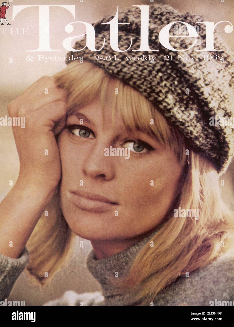 Julie Christie on Tatler cover Stock Photo - Alamy