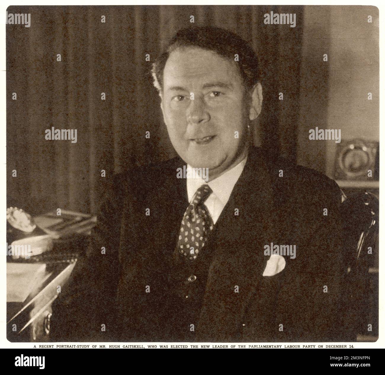 Hugh Todd Naylor Gaitskell (1906 - 1963), British Labour poltician ...