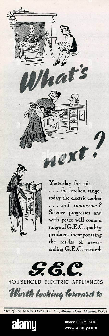 Historical electric cookers hi-res stock photography and images - Alamy