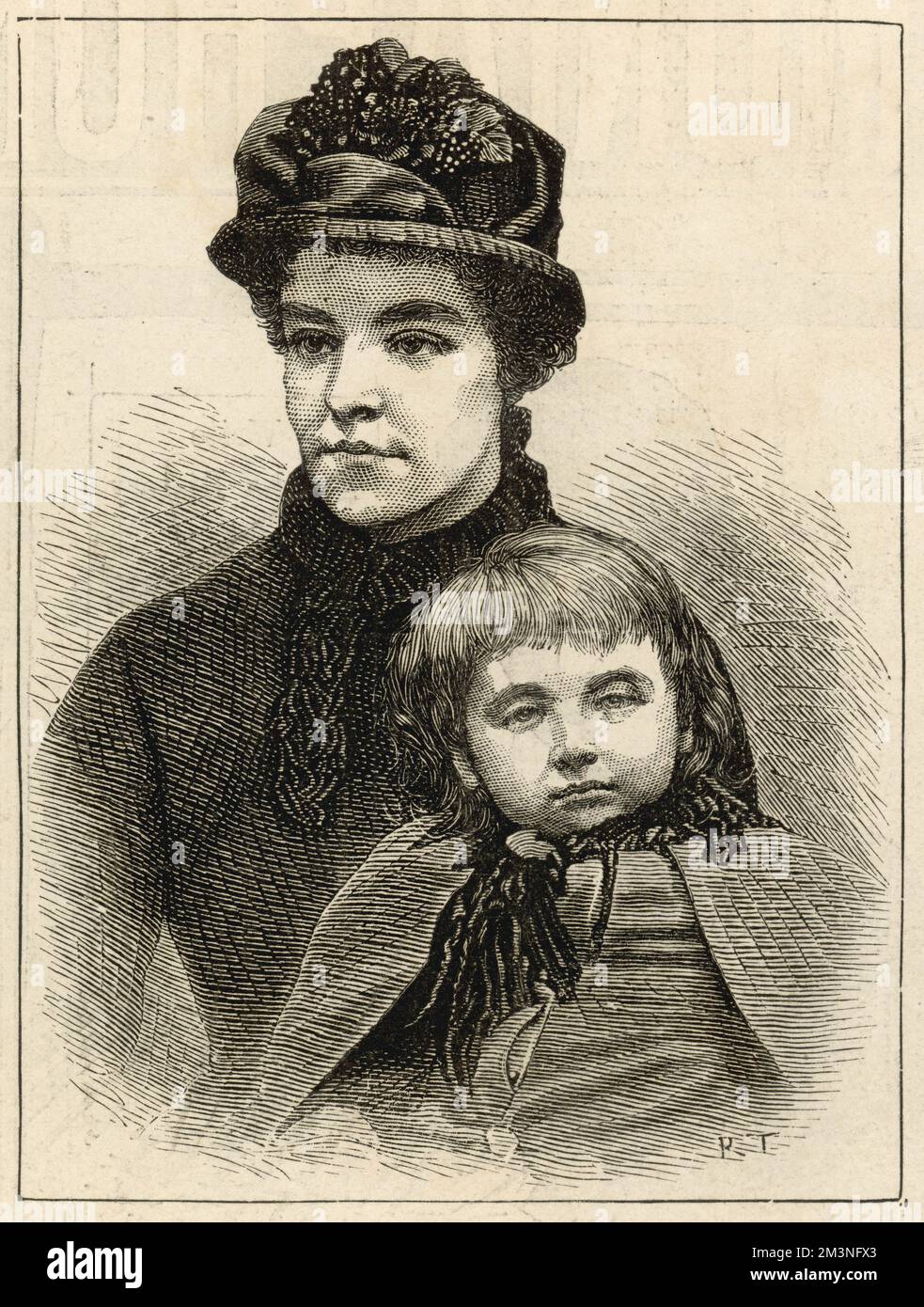 An engraving of Alice Ayres, the heroine of a tragic fire in Borough on ...