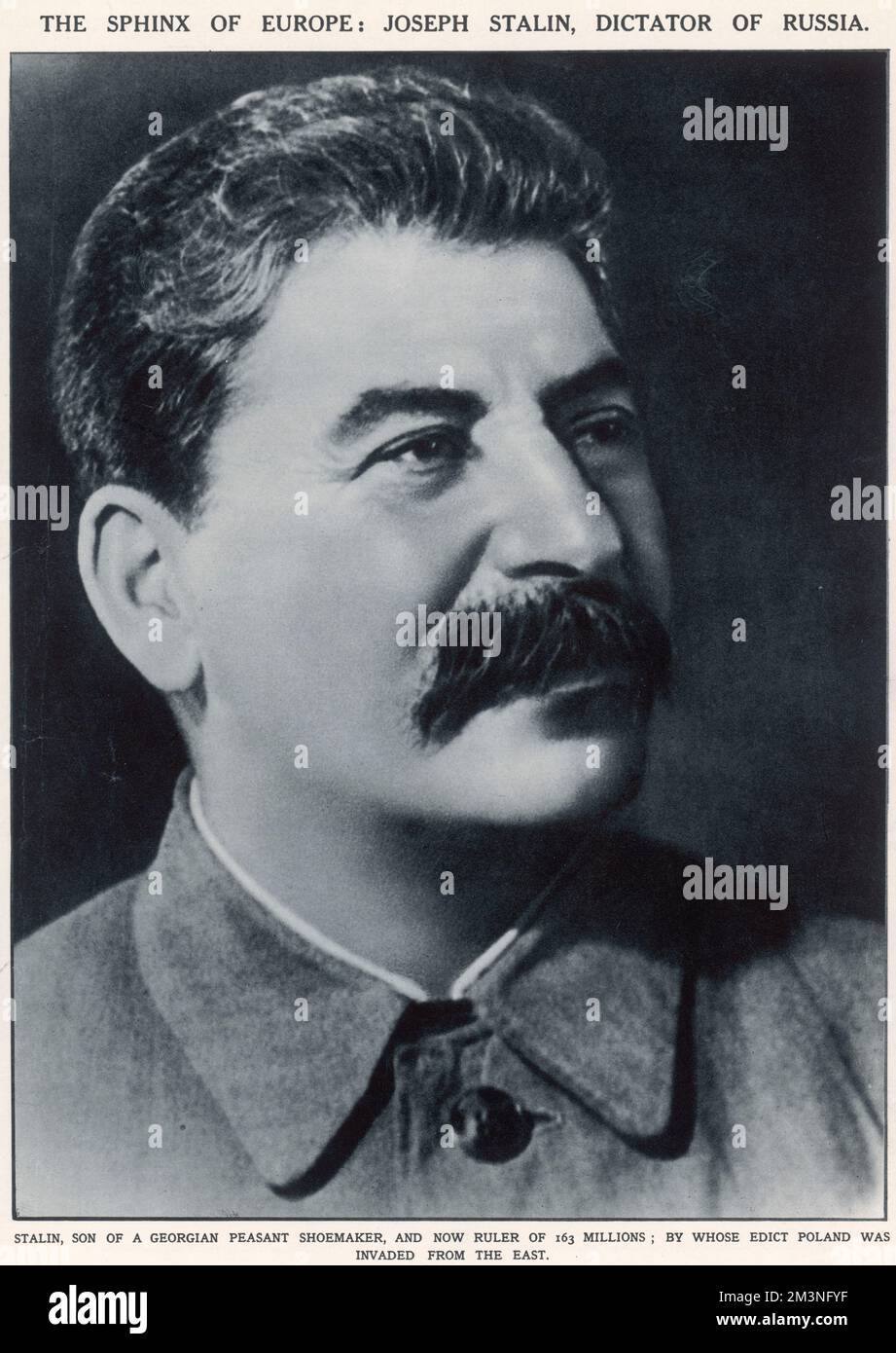 JOSEPH STALIN General Secretary of the Communist Party of the Soviet ...