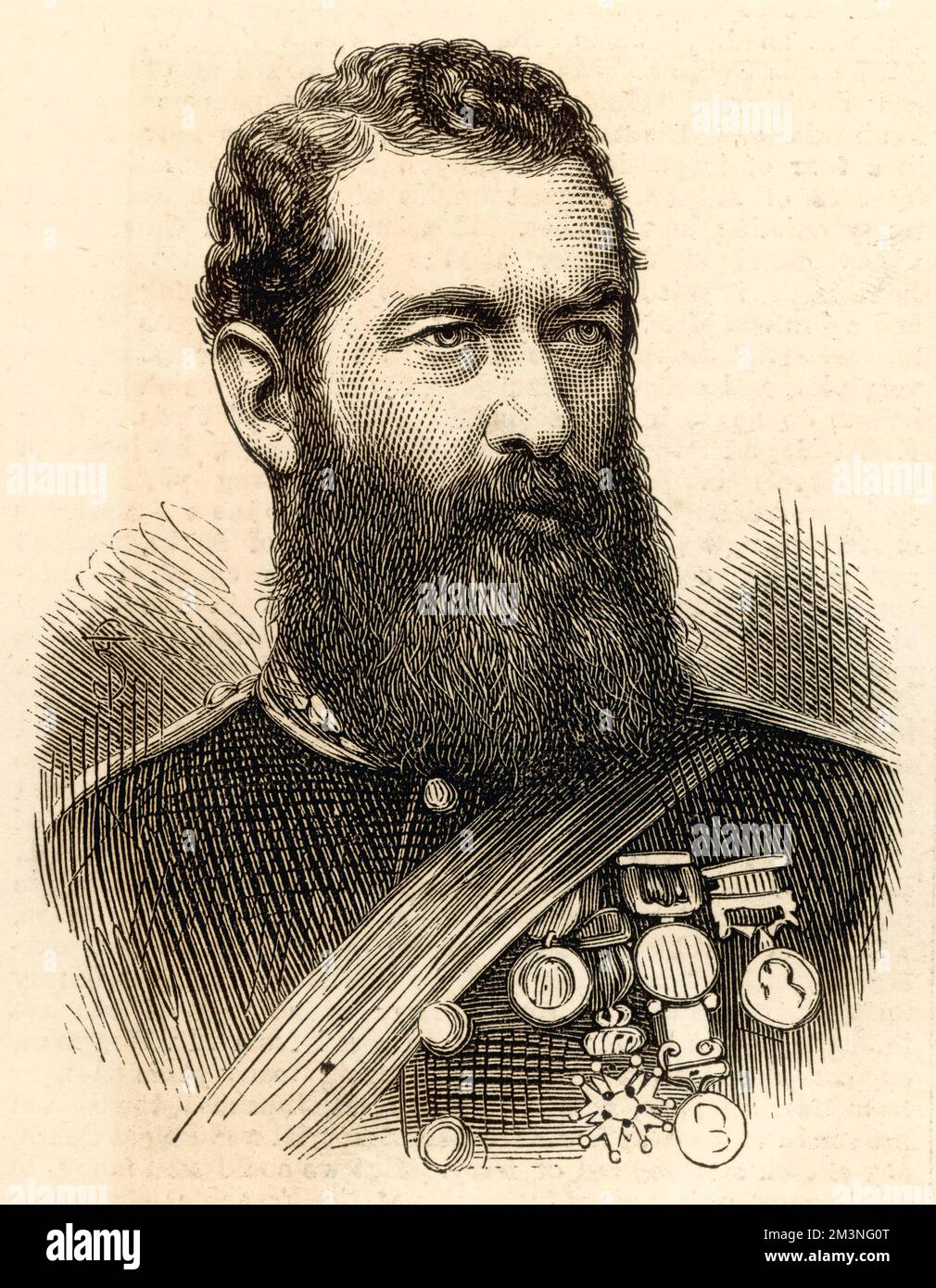 Colonel Festing aged 41 Stock Photo - Alamy