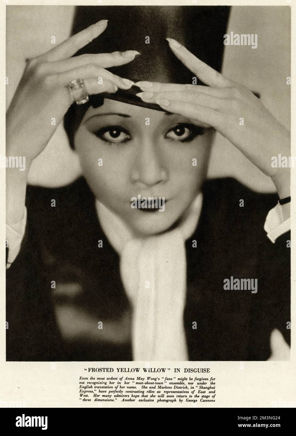 Anna May Wong in 1932 Stock Photo - Alamy