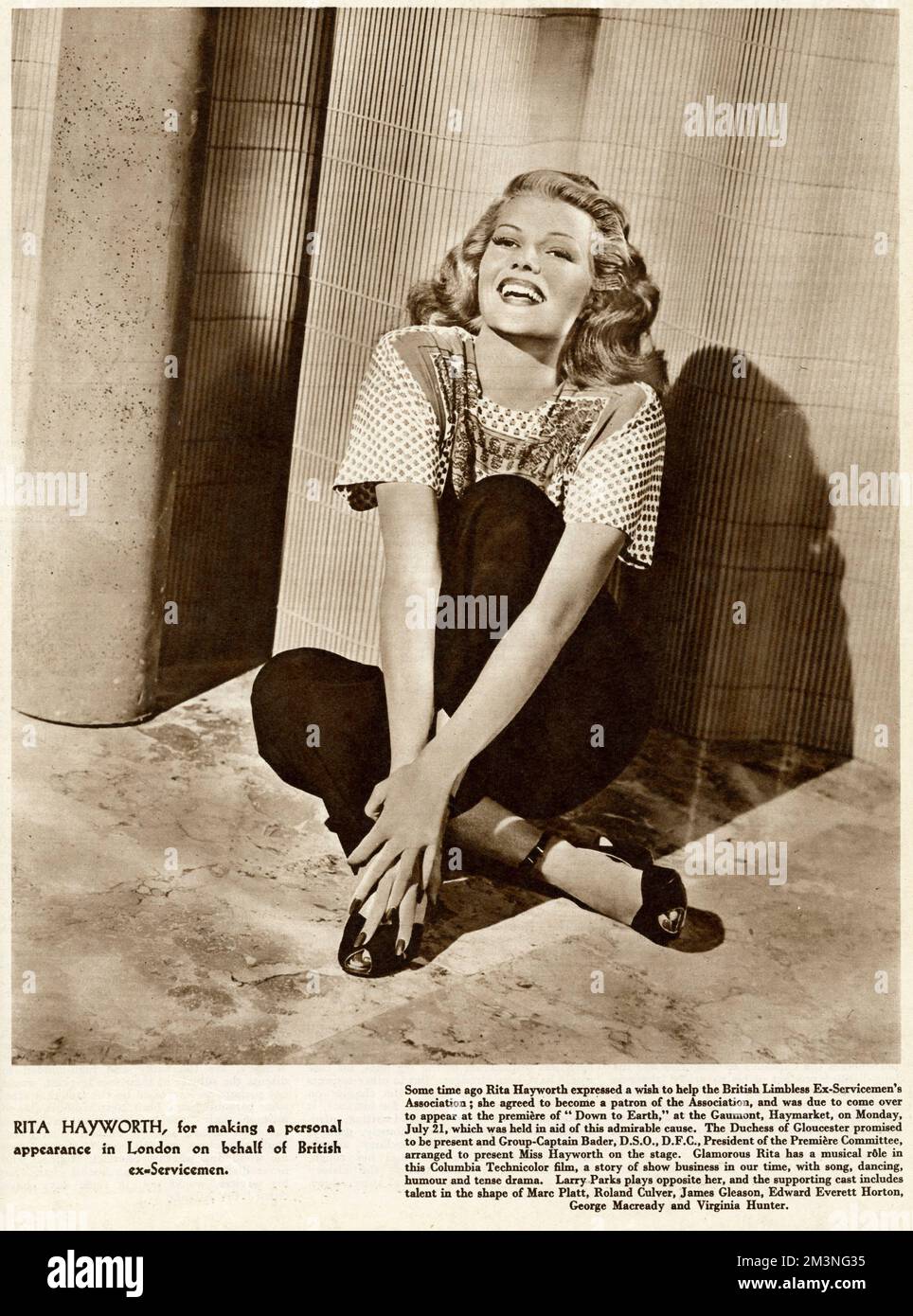 Hayworth hi-res stock photography and images - Alamy