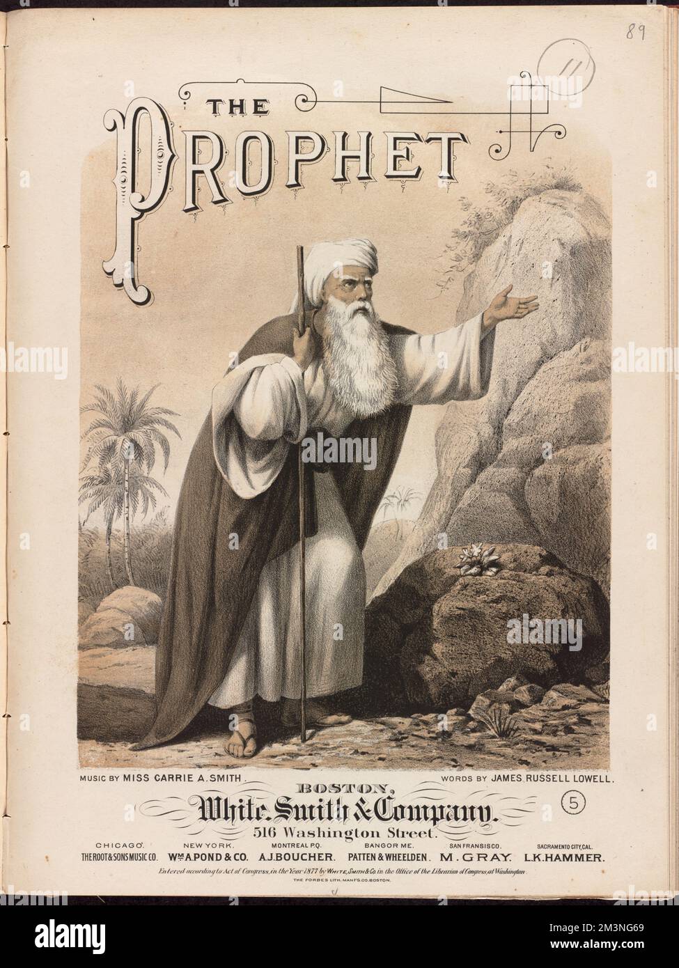 The prophet Stock Photo - Alamy