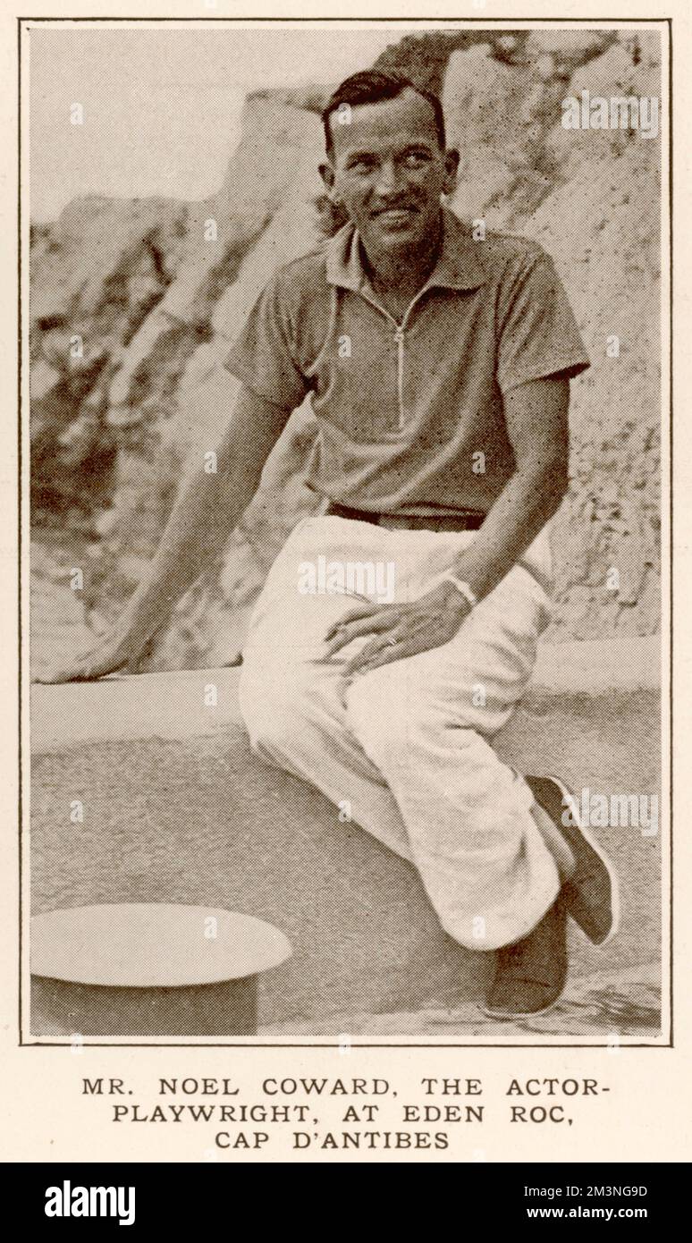 Noel coward 1930s hi-res stock photography and images - Alamy