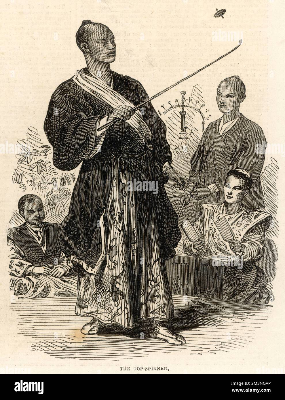 Japanese juggler at St. Martin's Hall Stock Photo - Alamy