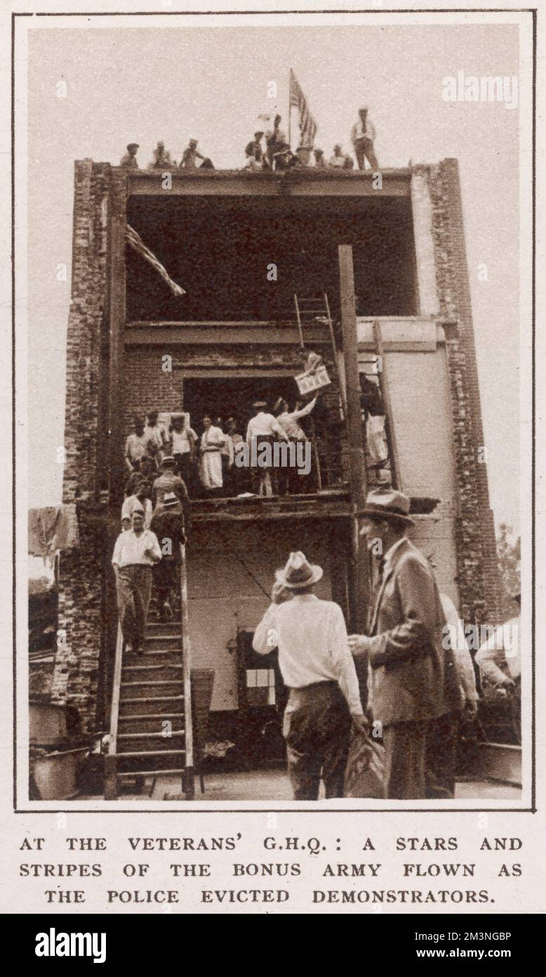 Bonus army hi-res stock photography and images - Alamy