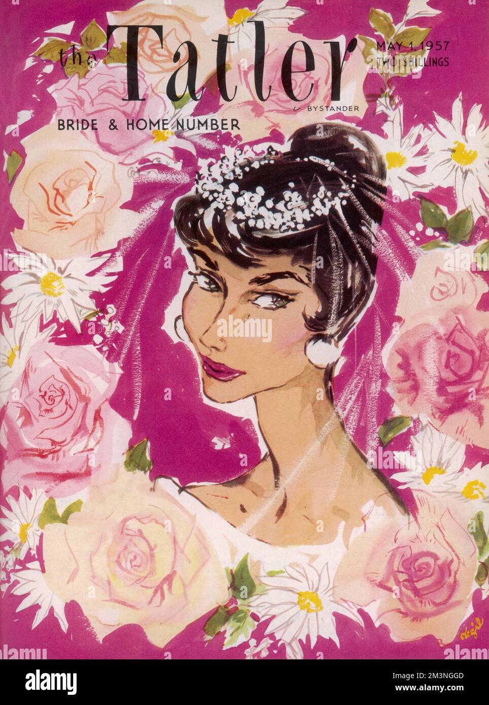 Brides 1950s hi-res stock photography and images - Alamy