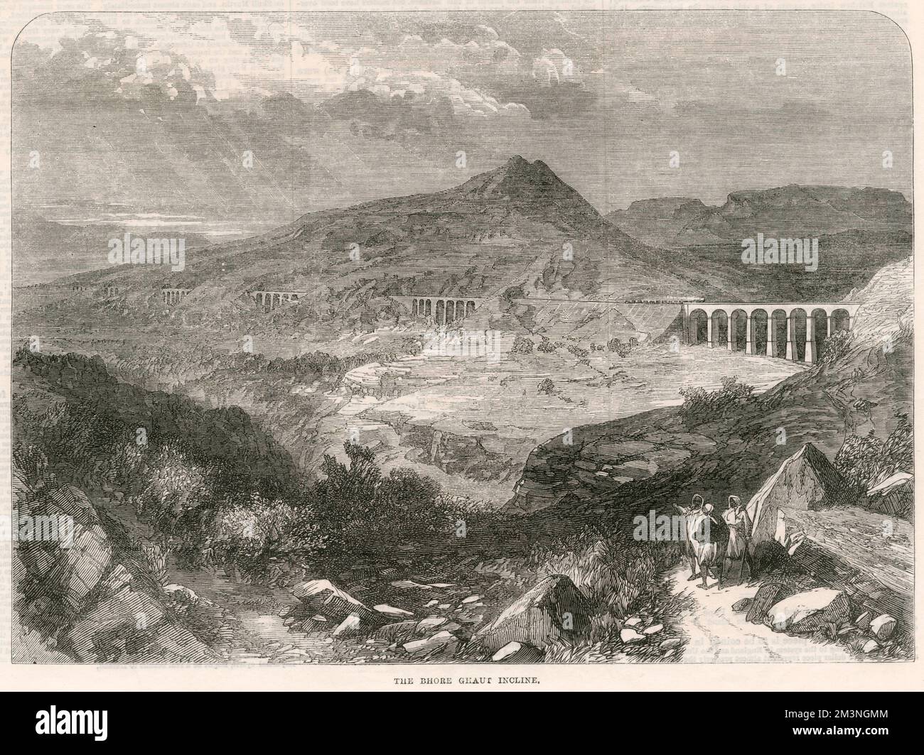 The Bhore Ghaut incline, India Stock Photo - Alamy