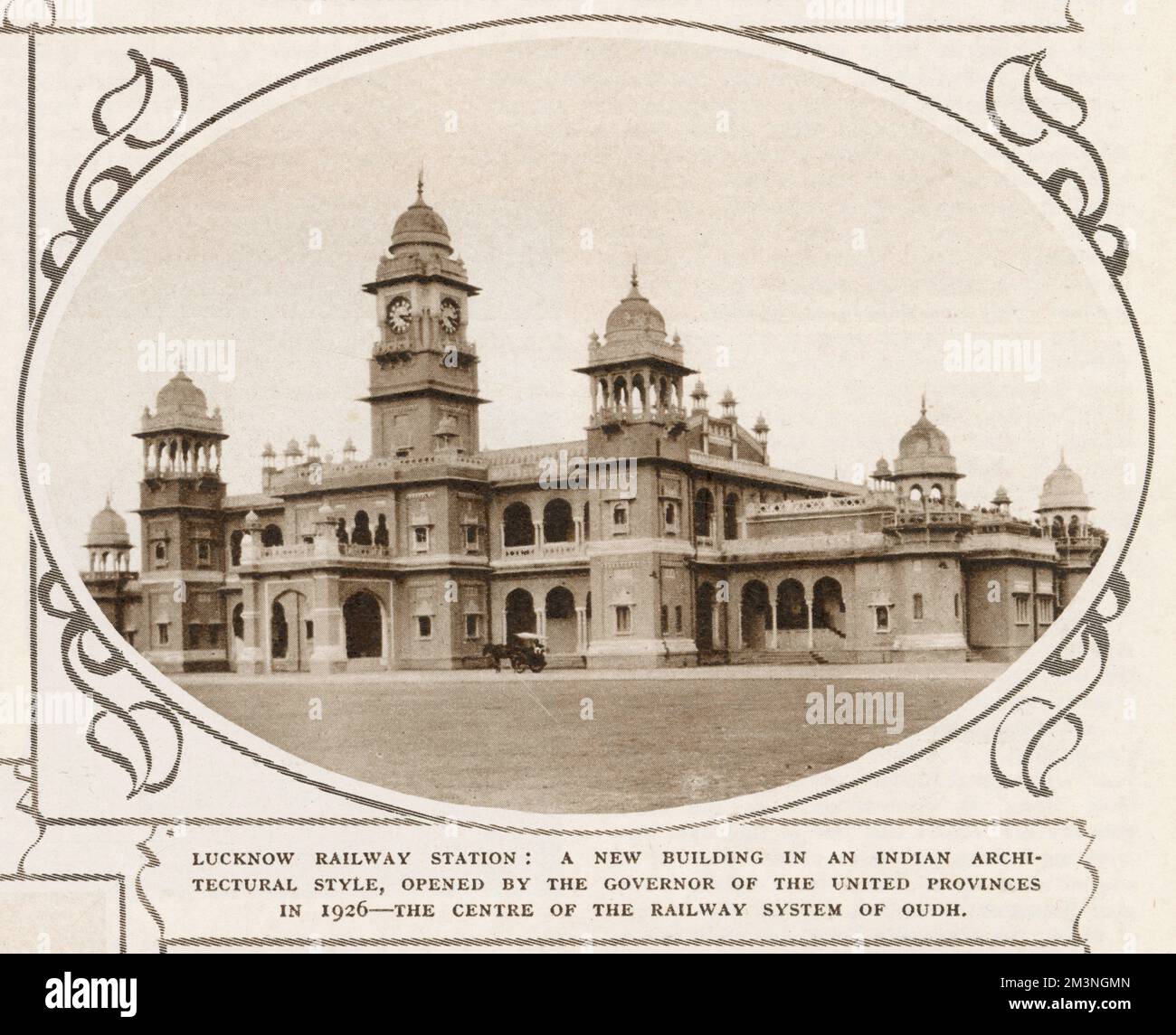 Lucknow Railway Station, India Stock Photo - Alamy