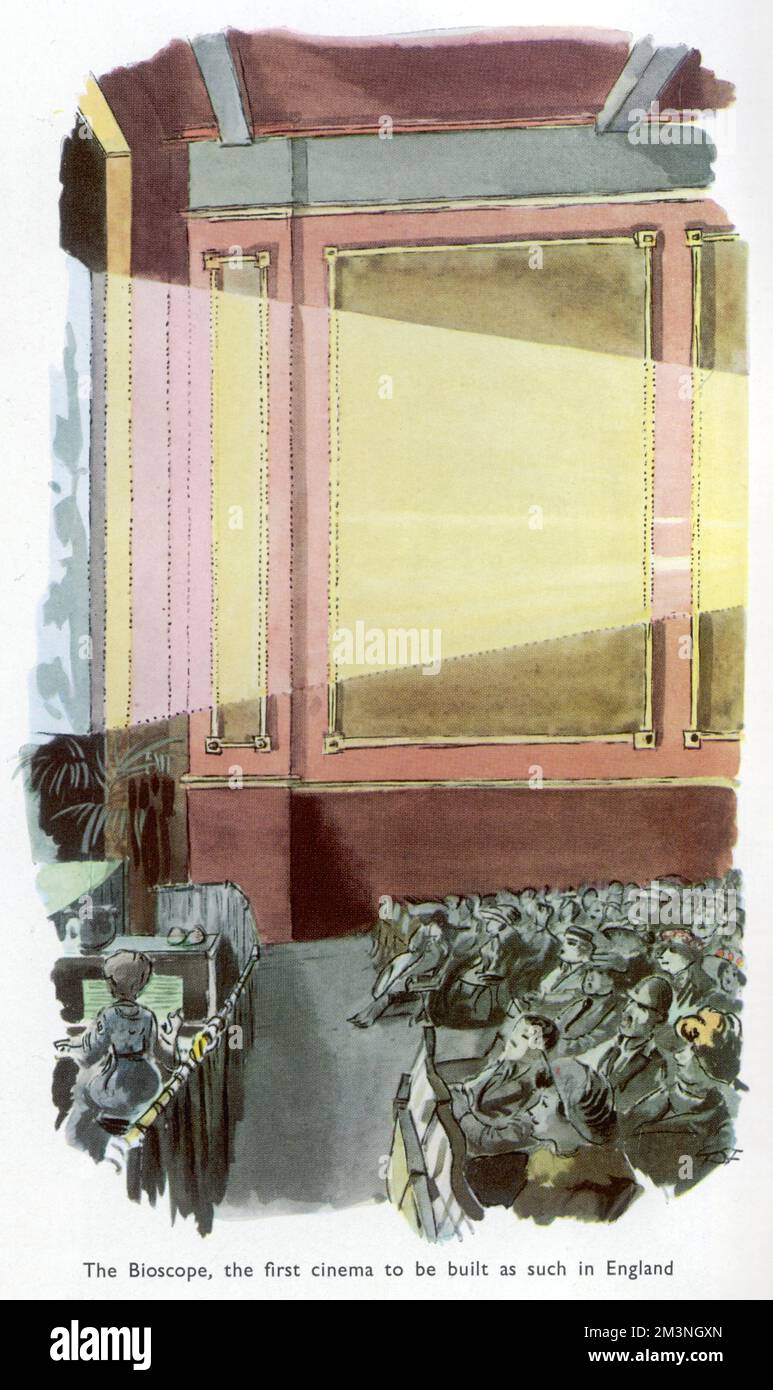 The Bioscope cinema Stock Photo - Alamy