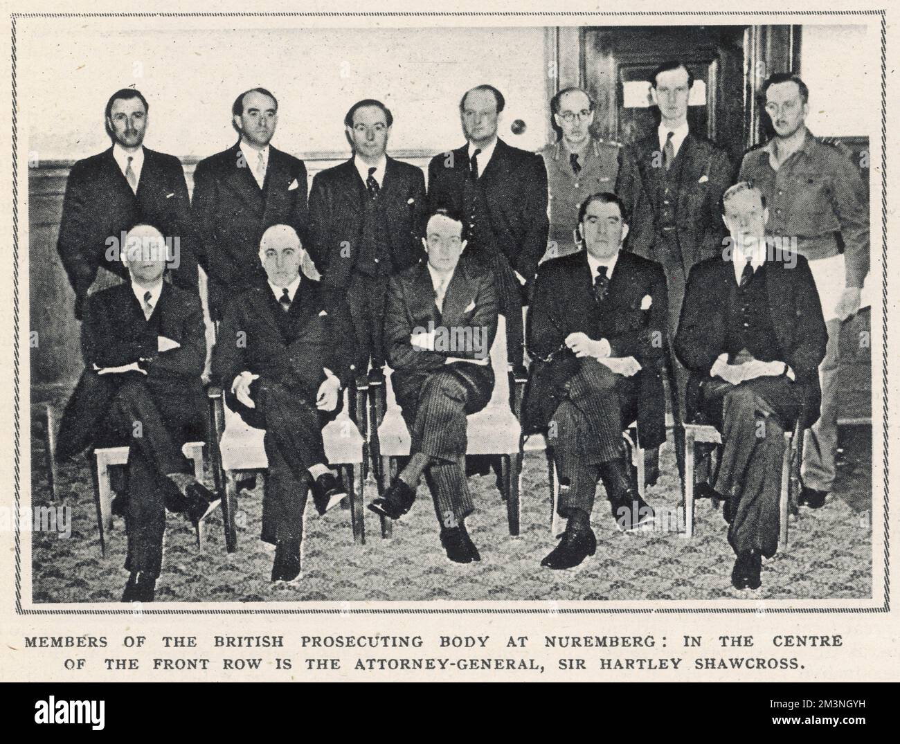 Nuremberg trials 1945 hi-res stock photography and images - Alamy