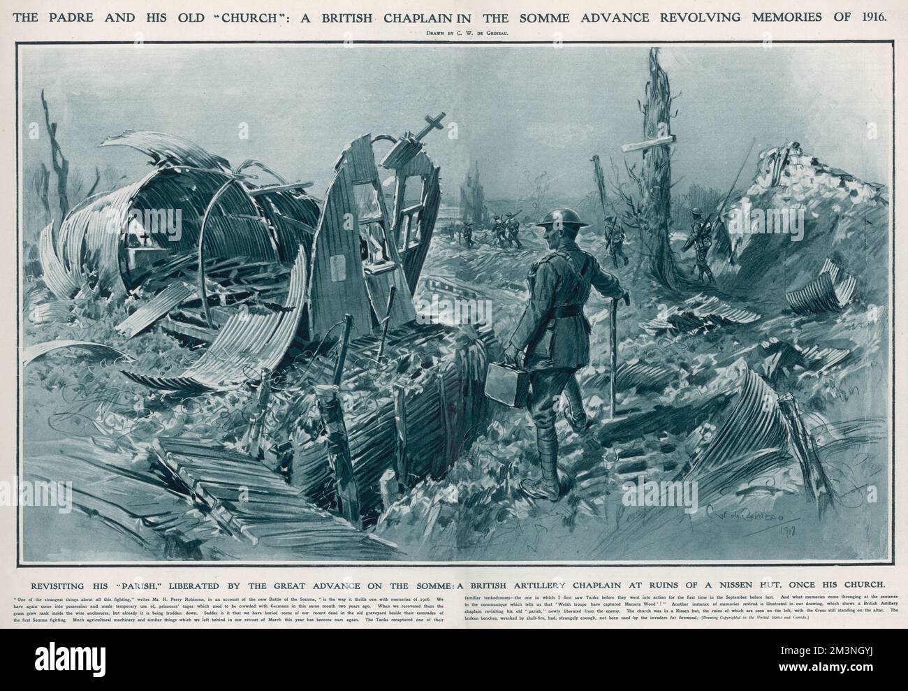 World war one chaplain hi-res stock photography and images - Alamy