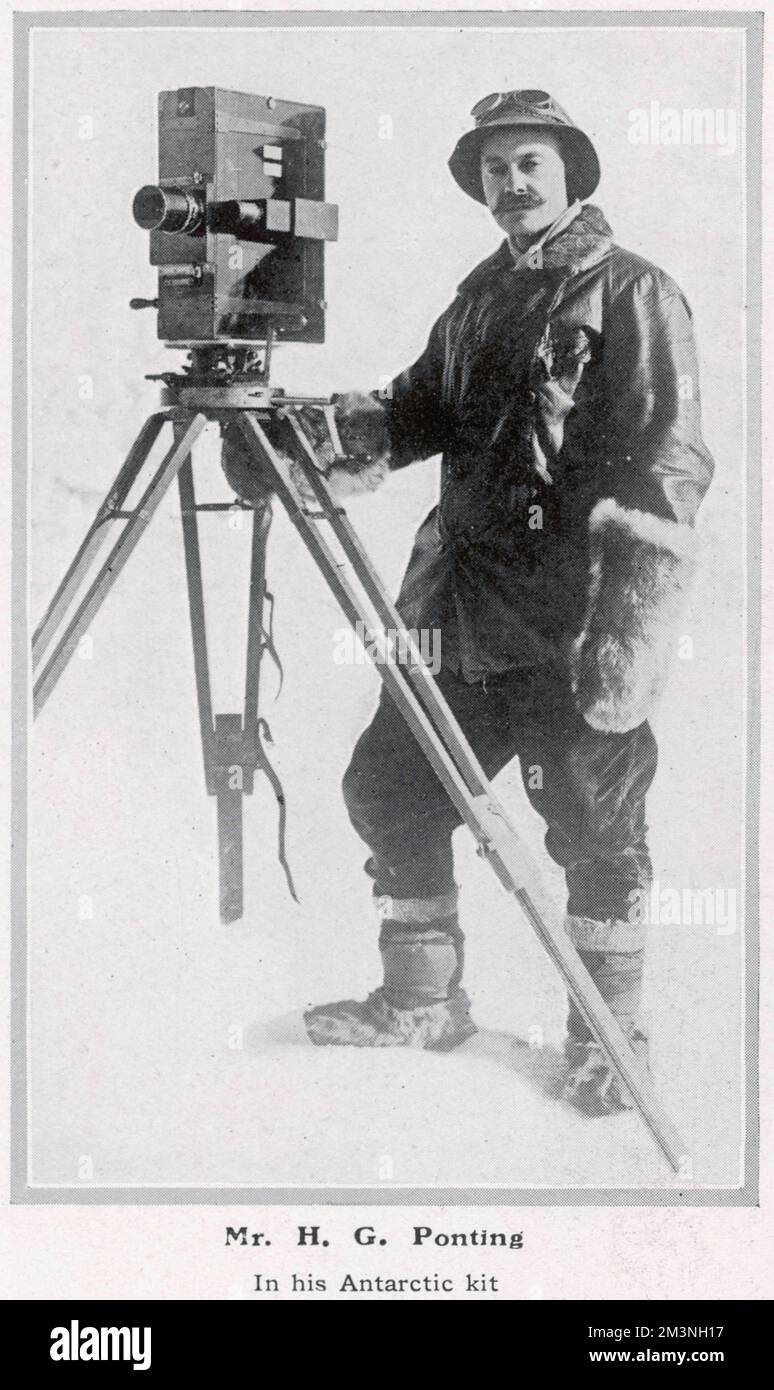 Herbert ponting antarctic hi-res stock photography and images - Alamy