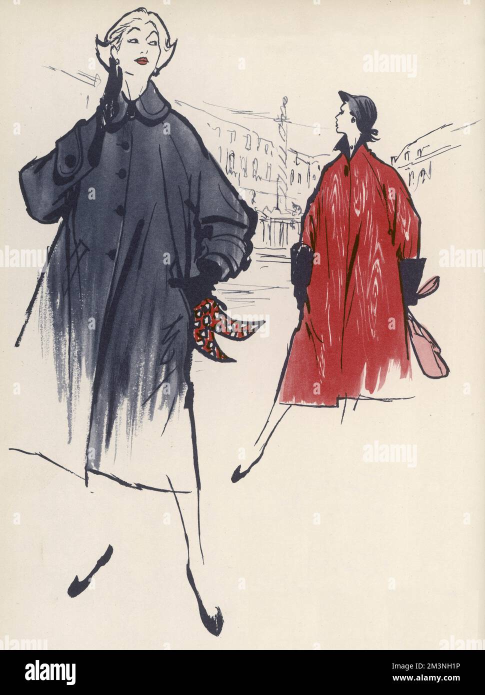 Mackintosh coat 1950s hi-res stock photography and images - Alamy