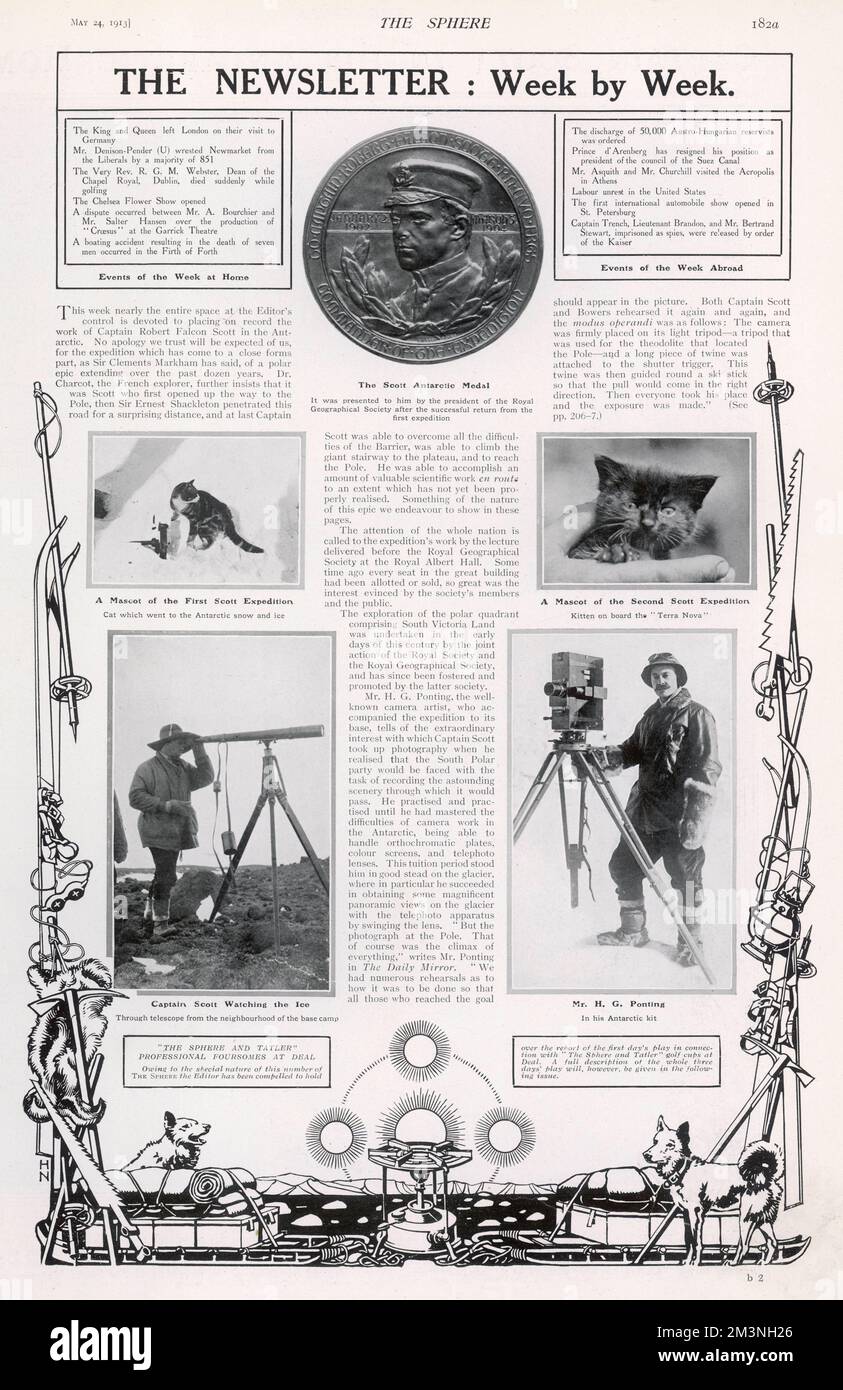 Ice page border hi-res stock photography and images - Alamy